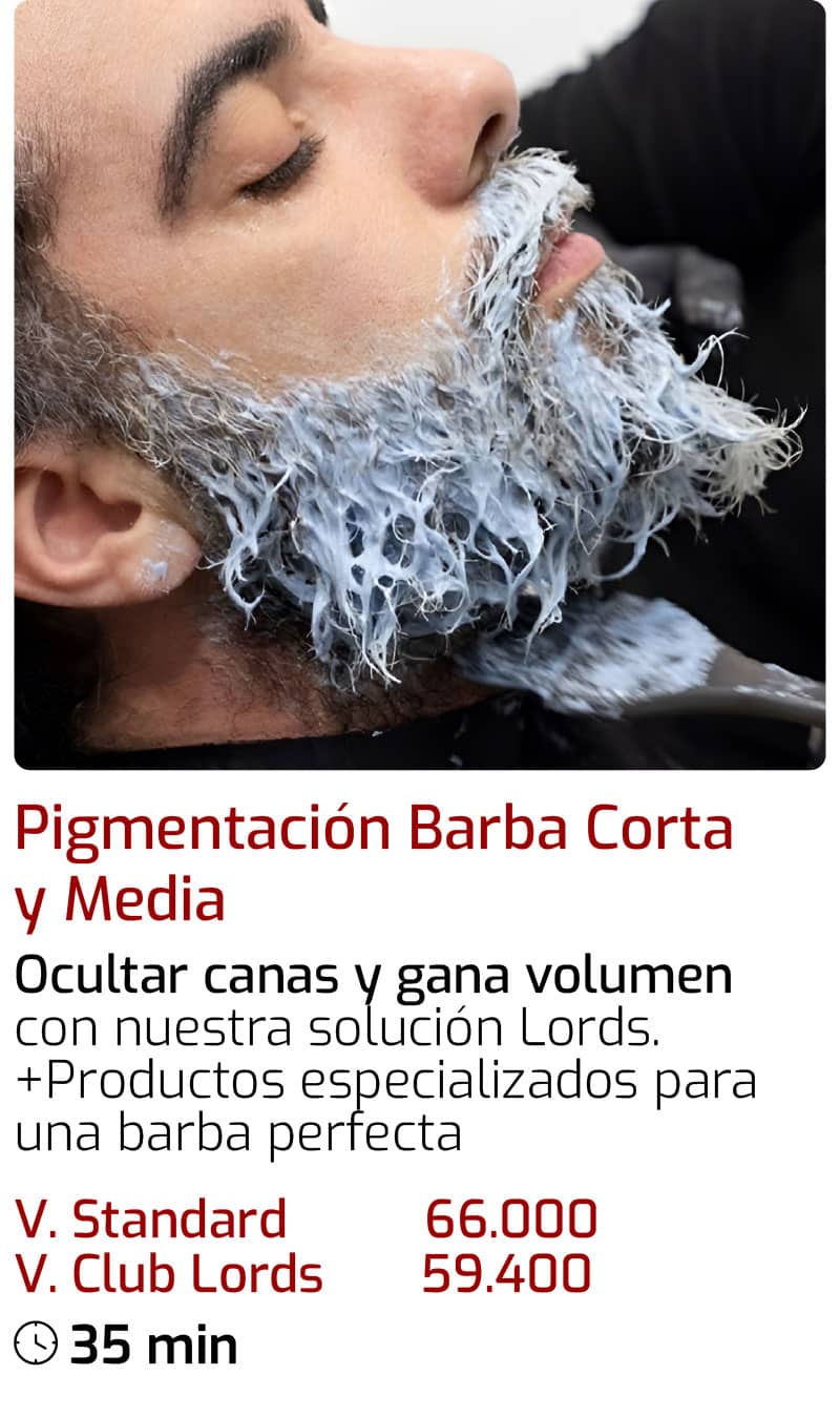 Nuestros Servicios - Barbería Lords